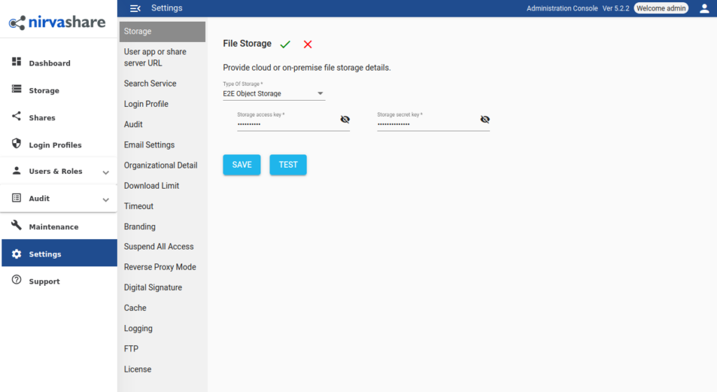 How to share and collaborate object storage from E2E cloud